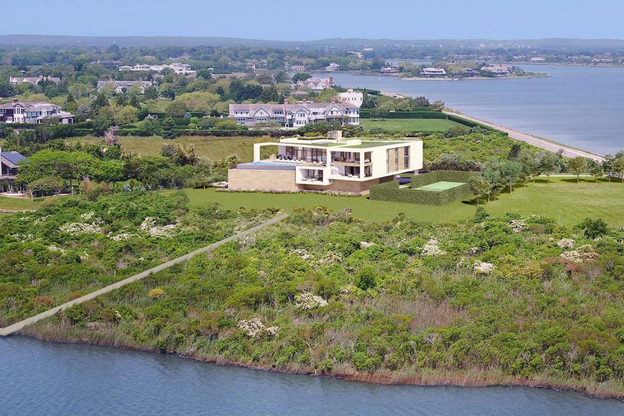 An Enormous Modern New Build on Flying Point for $32 Million | Behind ...