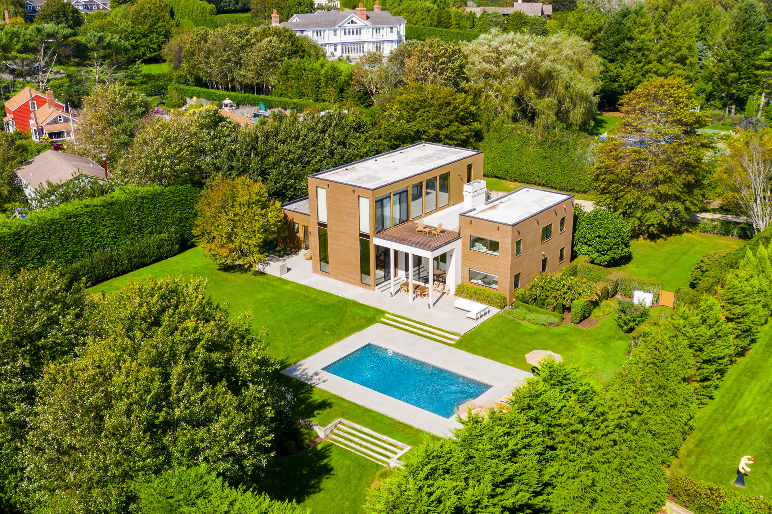 Style Meets Function in Modern Water Mill Home Listed for Nearly $6.5 ...