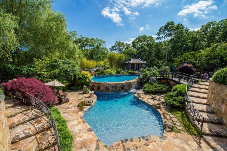 Take a Dip: Pools Are at the Center of a Cool Summer in the Hamptons ...