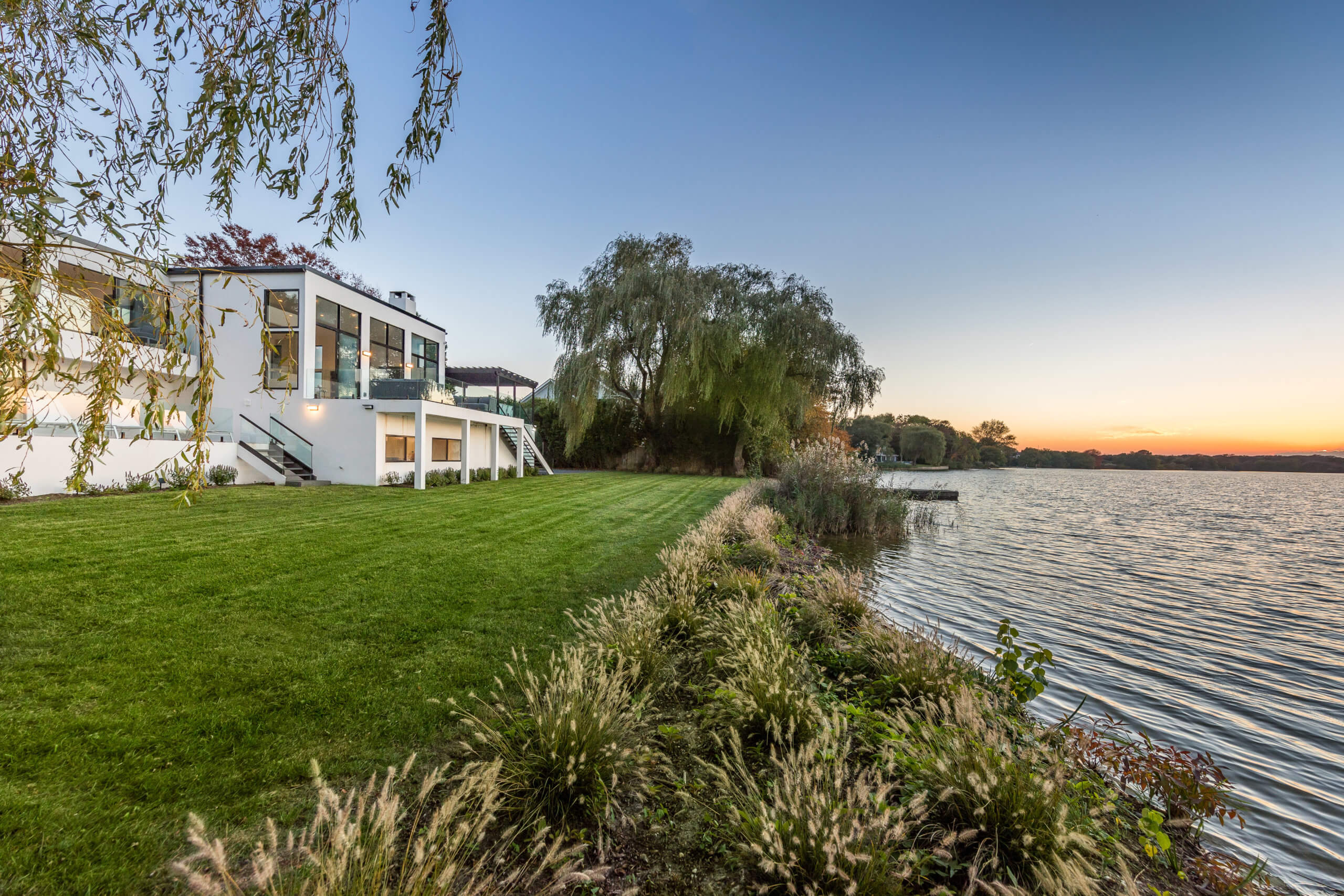 Modern Water Mill Home, Asking $4.65M, Takes Advantage of Water Views