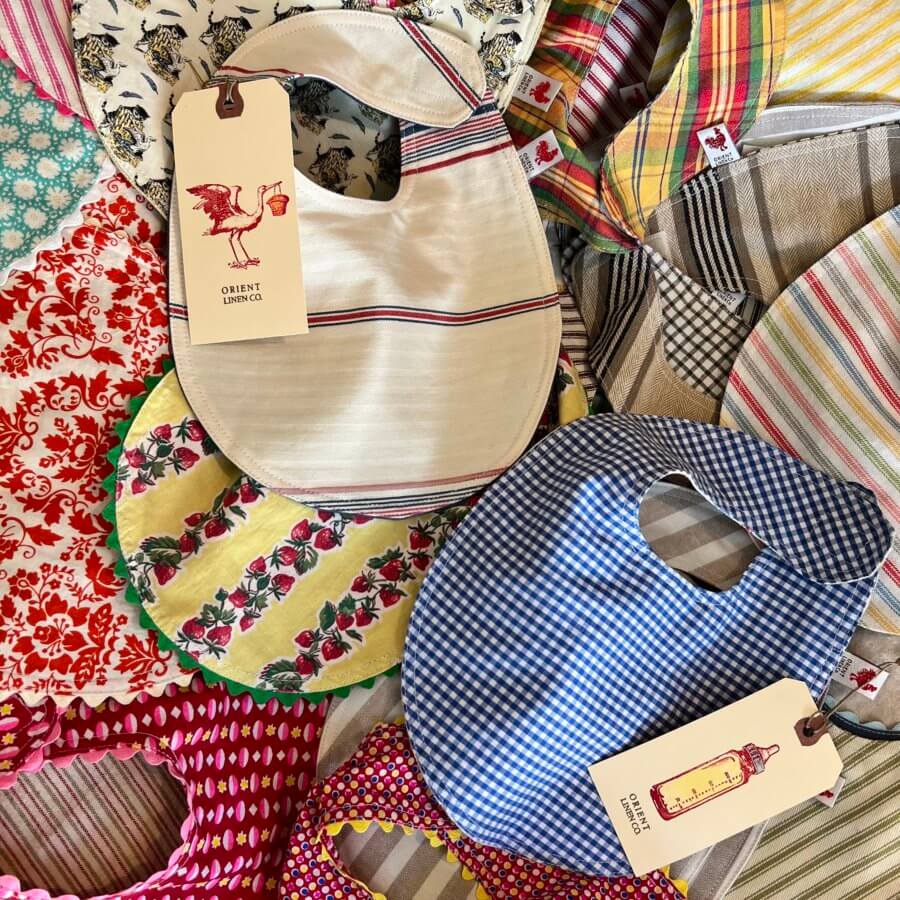 From The Orient to Orient Linens, Two Lifetimes in Textiles