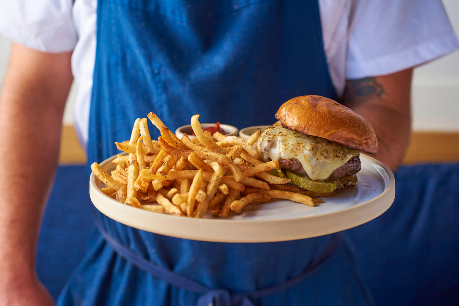 Léon 1909, a Provençal-style Eatery, Transforms Former Shelter Island Bank