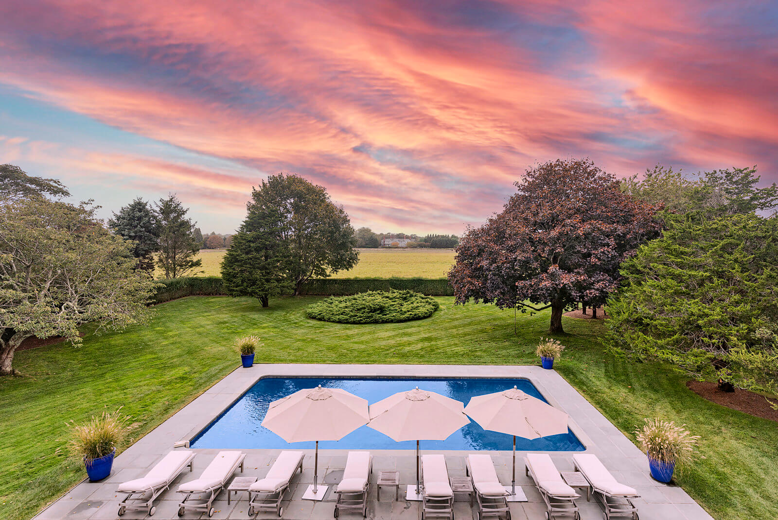 South-of-the-highway Water Mill Home Is Just Steps to Mecox Bay