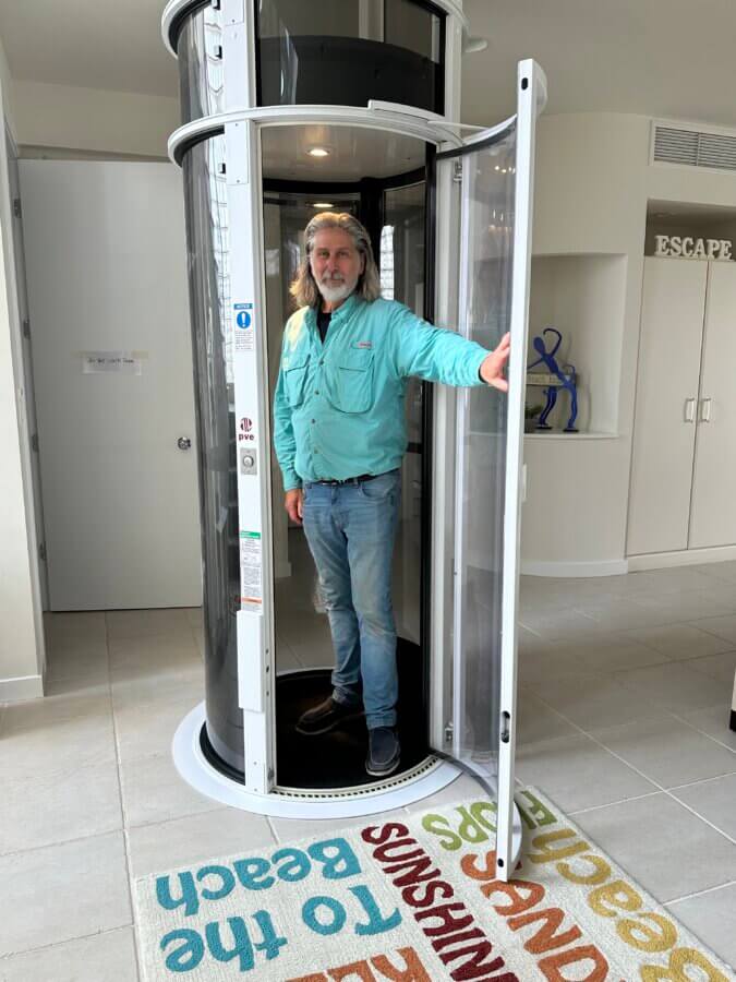 Going Up? Futuristic Air-Powered Elevators Arrive in Style