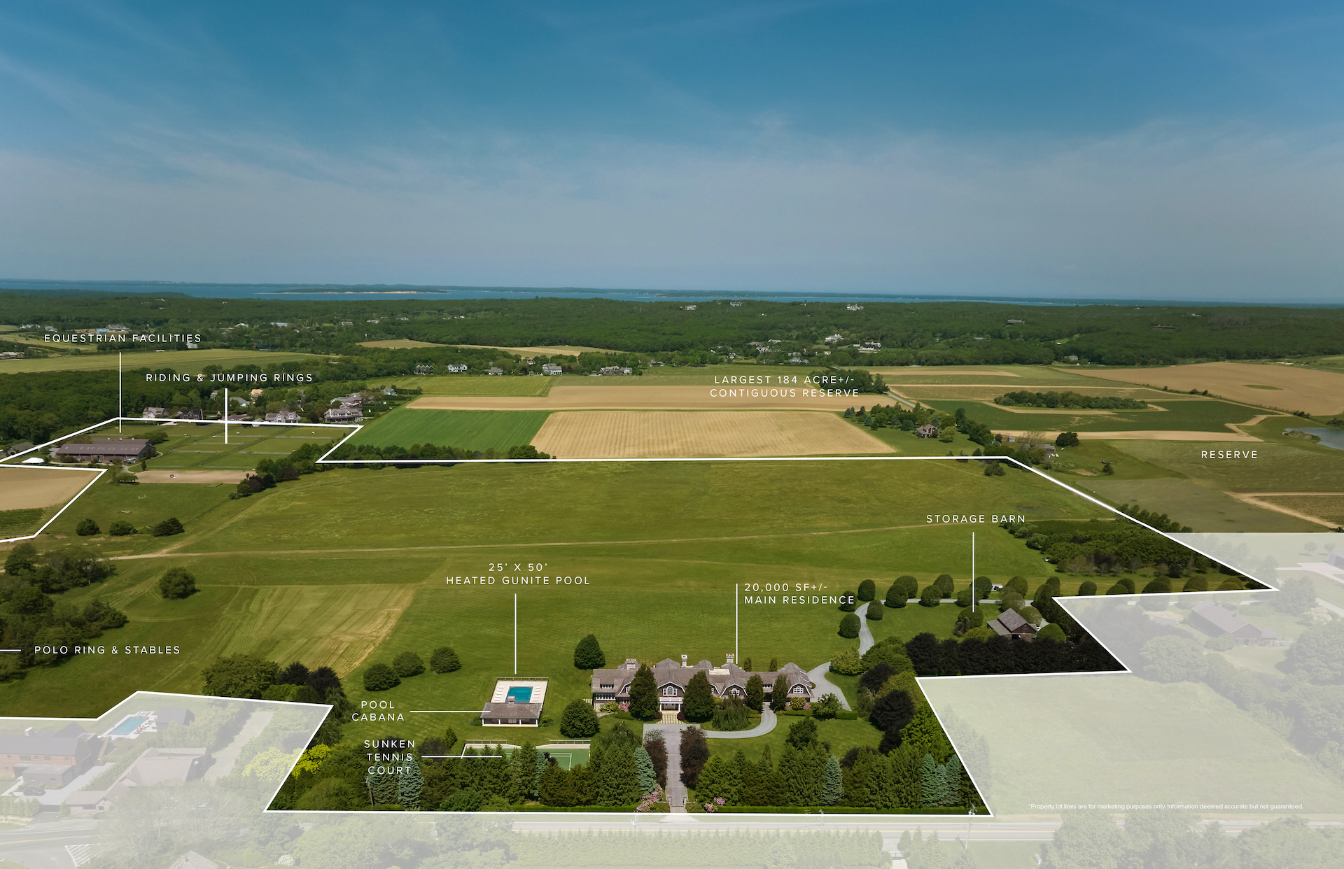 The Hamptons’ Largest Equestrian Compound Asks $125M