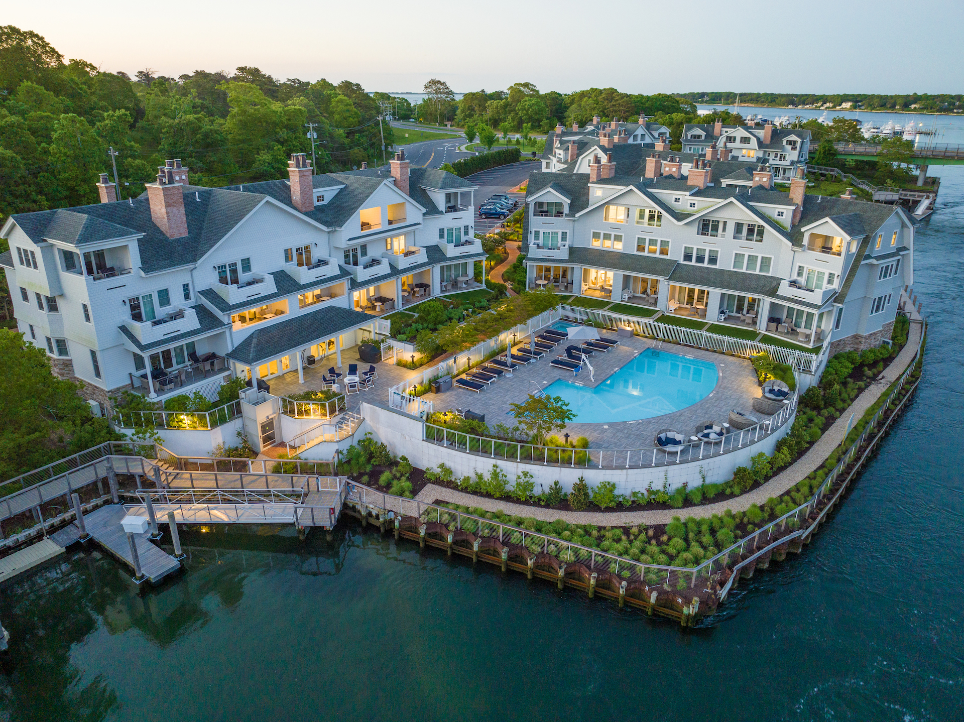Resort Living Meets Home Ownership at the Canoe Place Boathouses